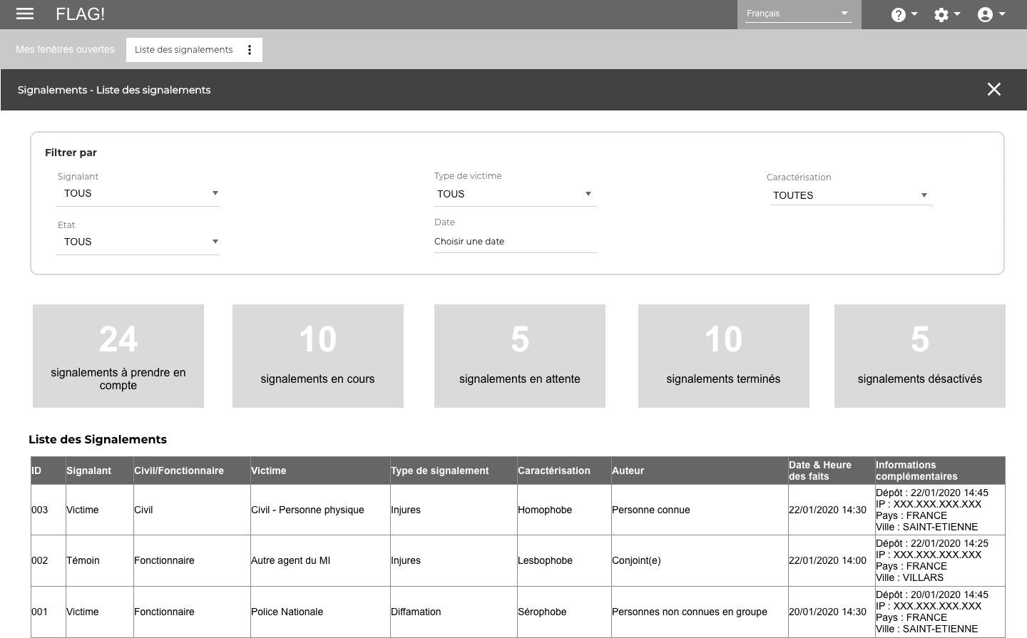 FLAG! - Application FLAG!